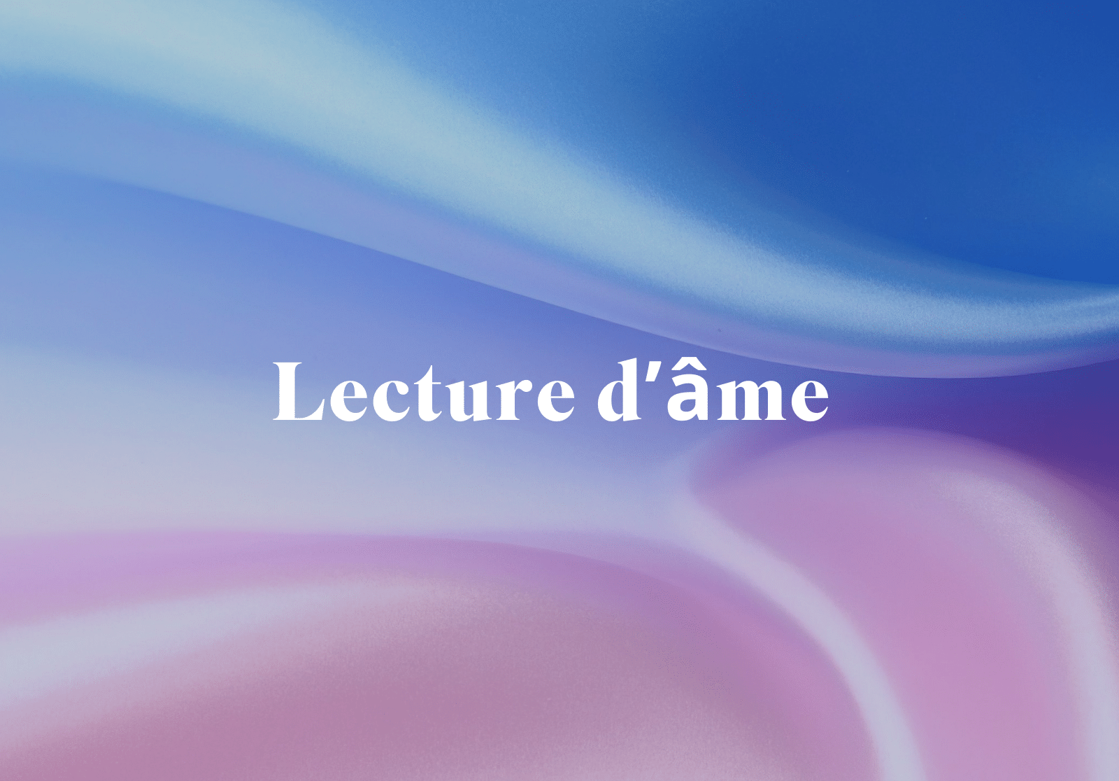 Lecture d'âme - Françoise Nallet